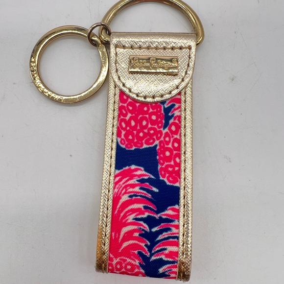 Lilly Pulitzer | Accessories | Key Chain Fob Ring Wrist Lilly Pulitzer ...
